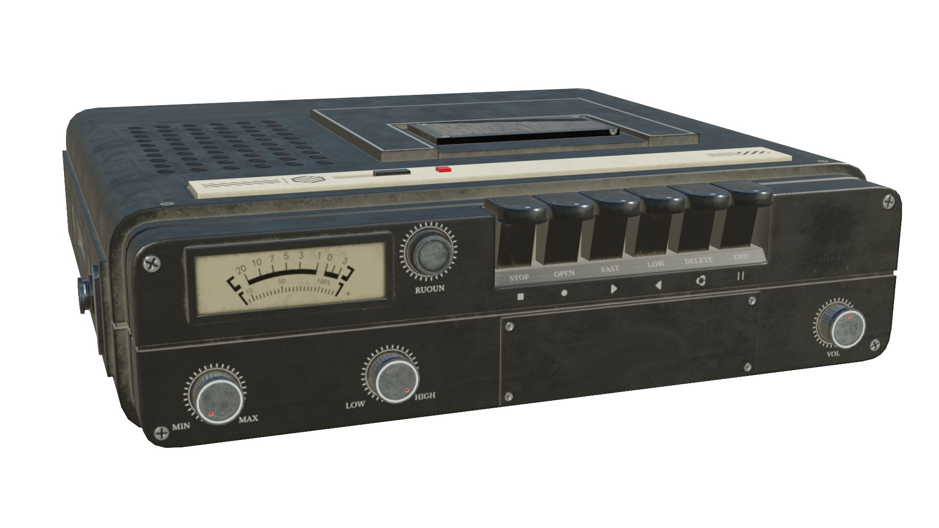 Portable Cassette Recorder Model - TurboSquid 2111645