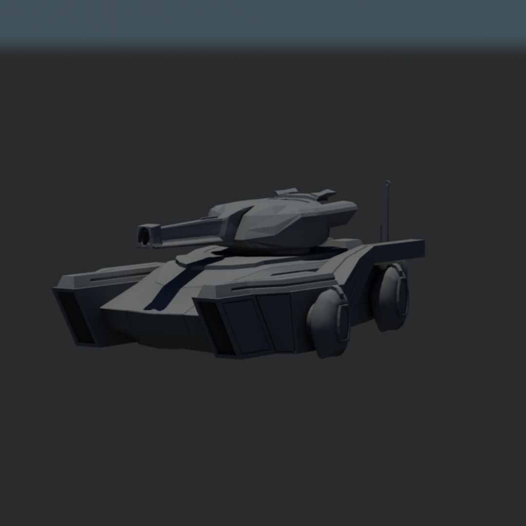 Hover Tank 3d Max