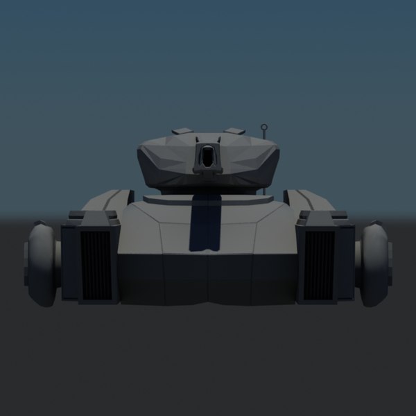 hover tank 3d max