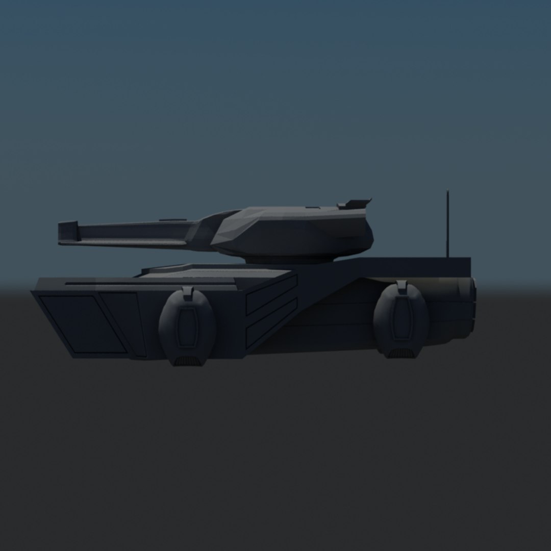 Hover Tank 3d Max