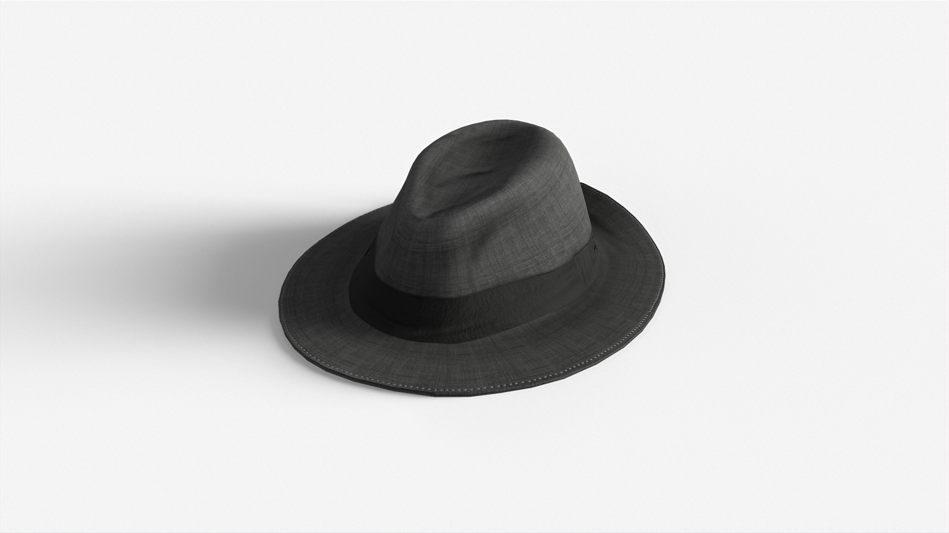 3D Fedora Hat model - TurboSquid 2095627