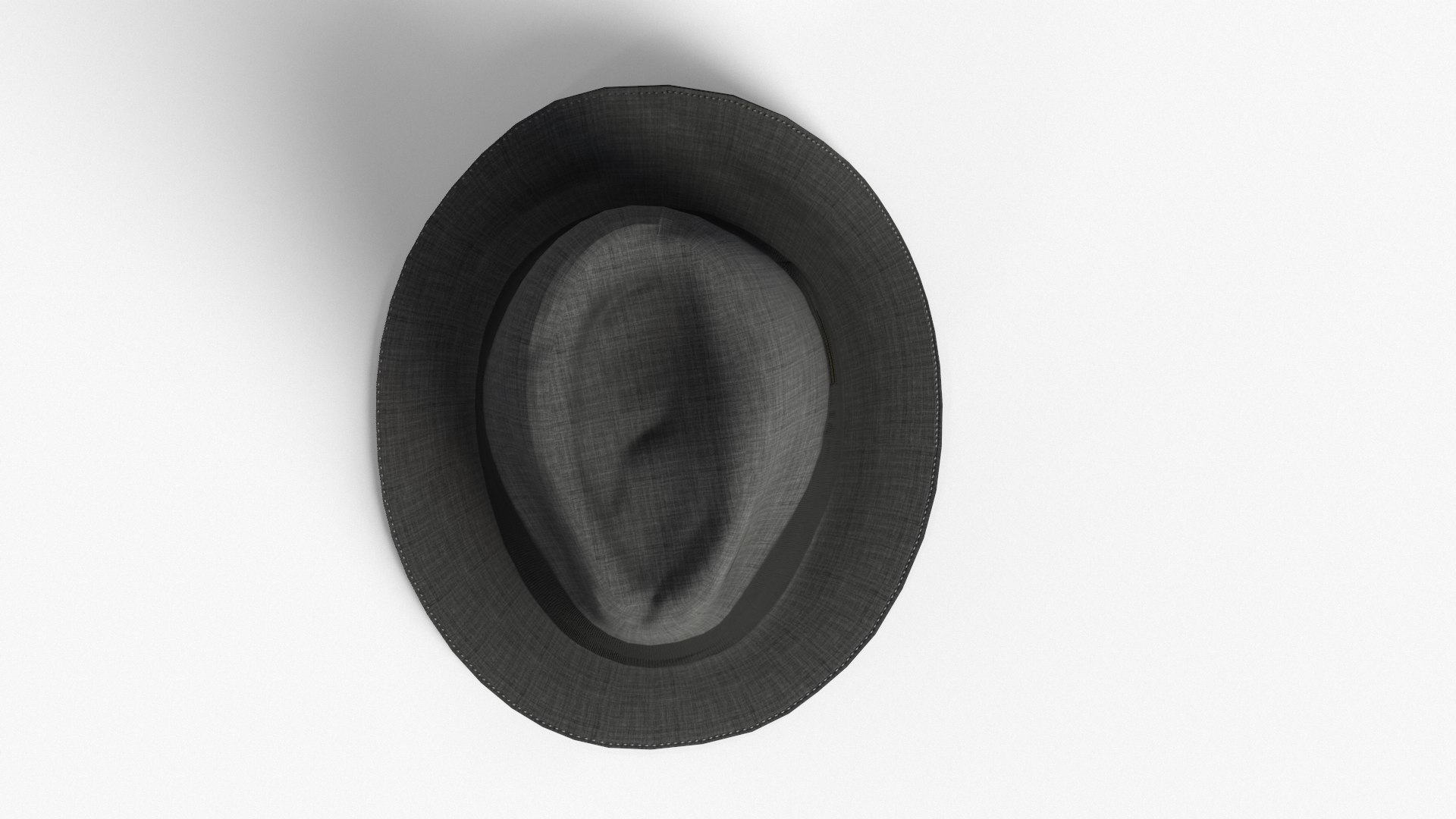 3D Fedora Hat model - TurboSquid 2095627