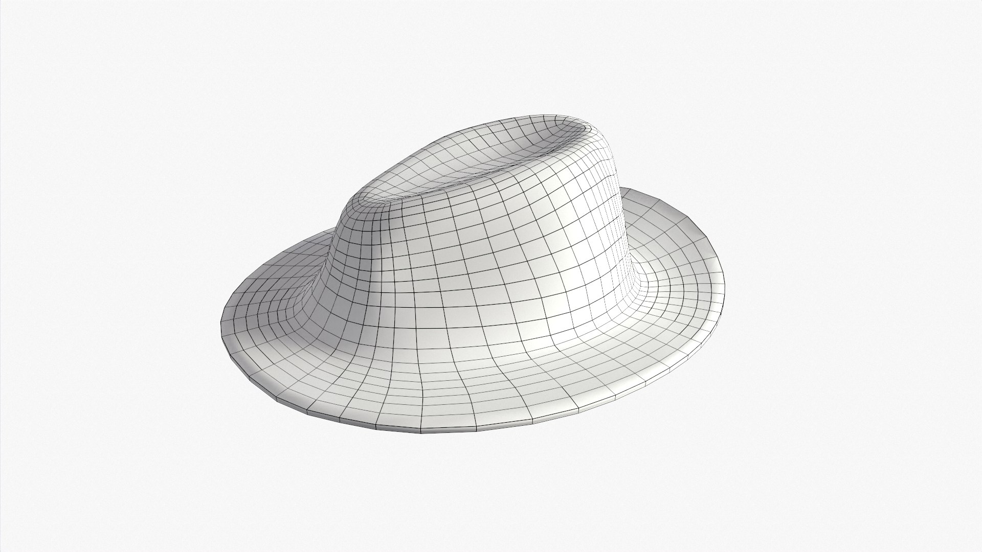 3D Fedora Hat model - TurboSquid 2095627