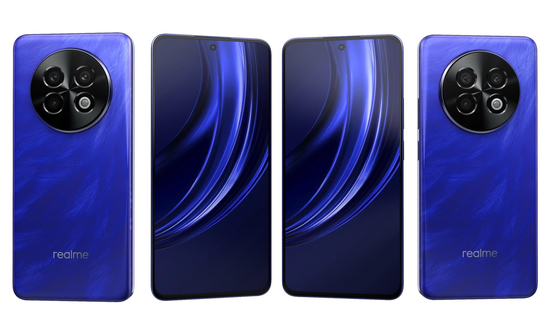 3D Realme P1 Speed Brushed Blue And Textured Titanium Model ...
