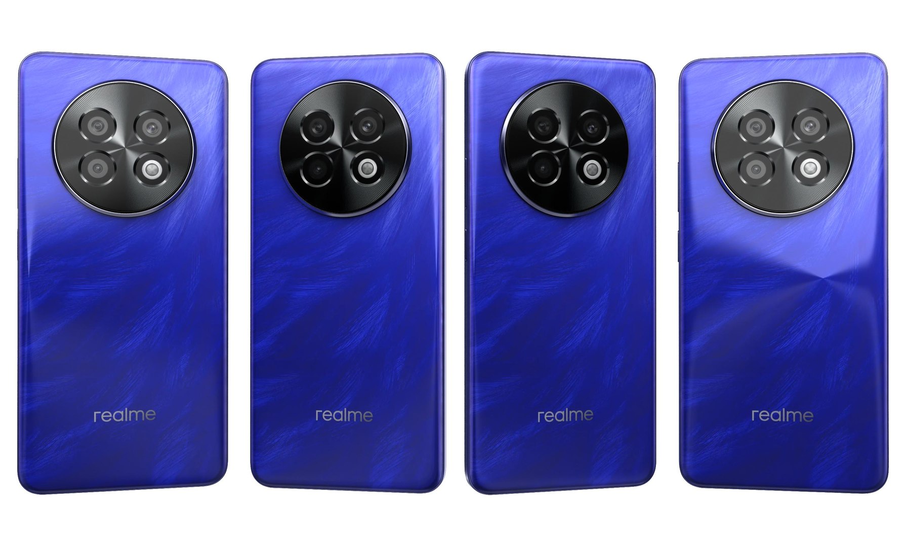 3D Realme P1 Speed Brushed Blue And Textured Titanium Model ...