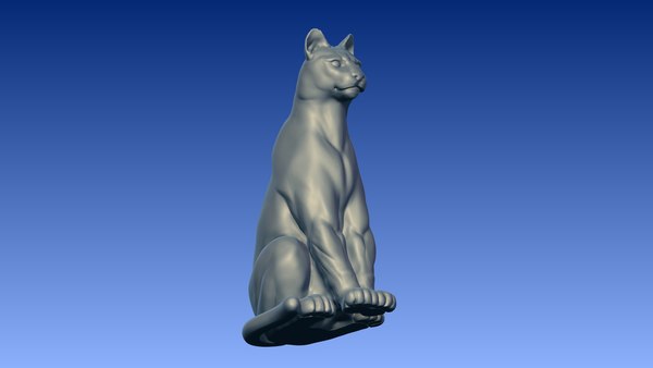 modelo 3d puma sentado - TurboSquid 1950732