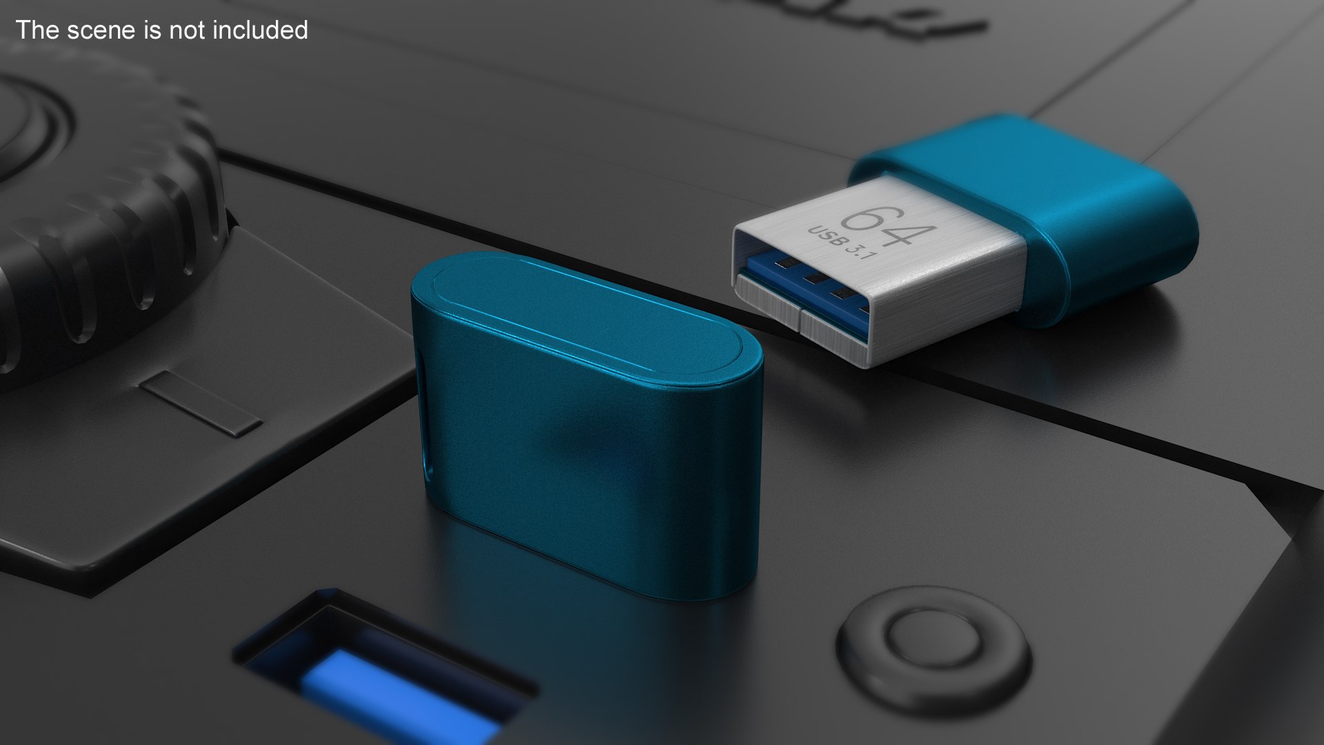 Mini Flash Drive 64Gb 3D Model - TurboSquid 1980594