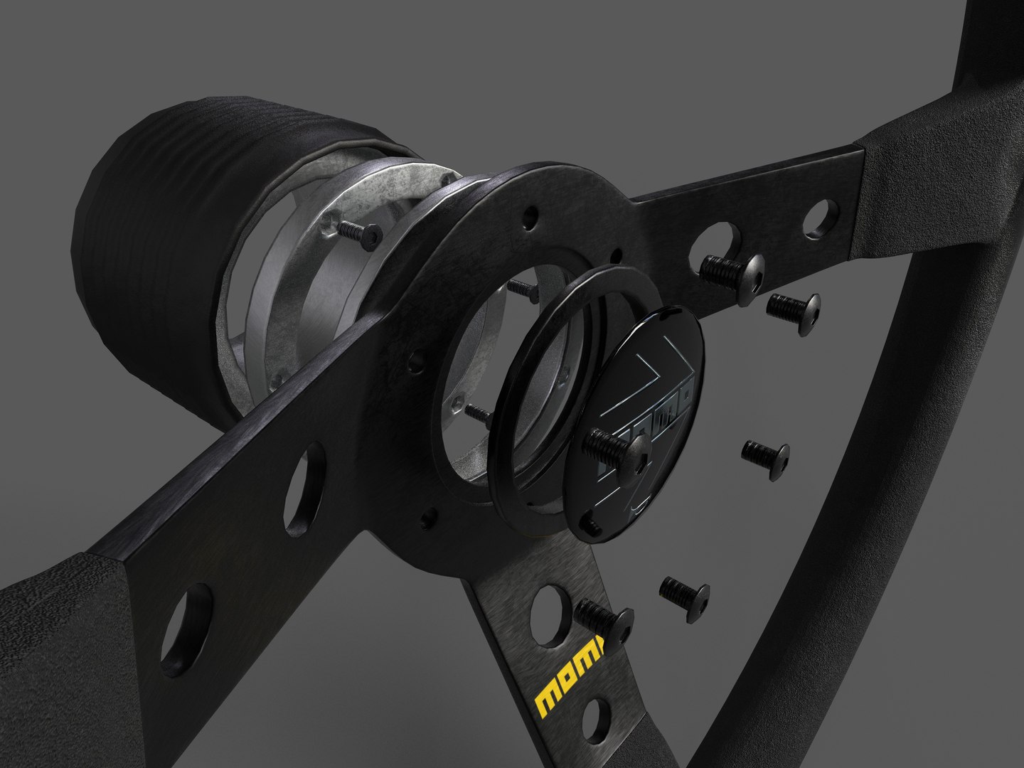 MOMO Mod 07 350mm 3D Model - TurboSquid 1961677