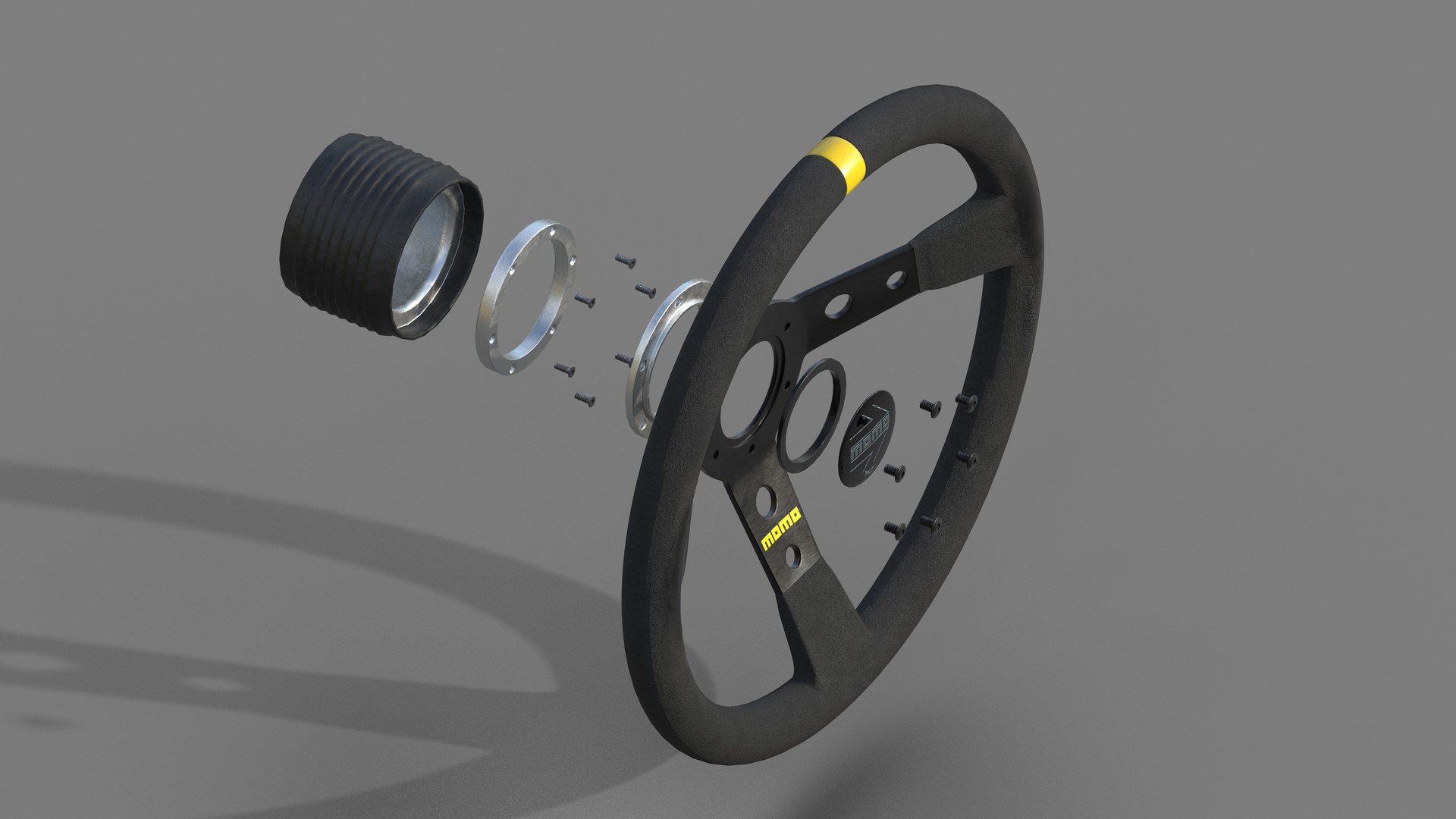 MOMO Mod 07 350mm 3D Model - TurboSquid 1961677