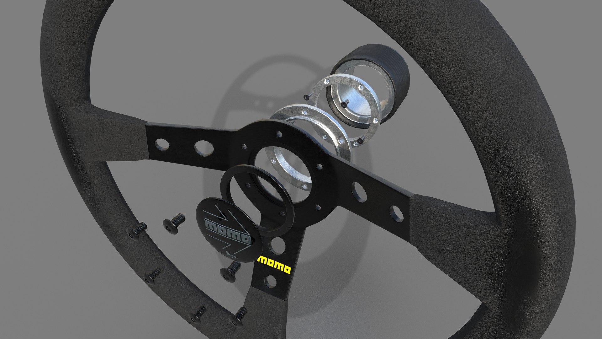 MOMO Mod 07 350mm 3D Model - TurboSquid 1961677