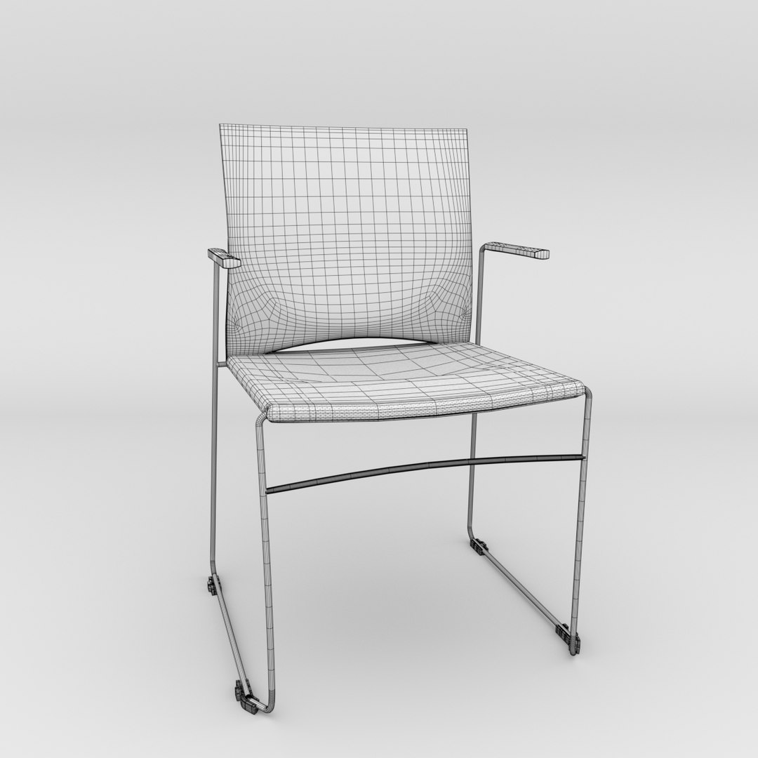 Interior Rim Web Armchair 3D - TurboSquid 1280941