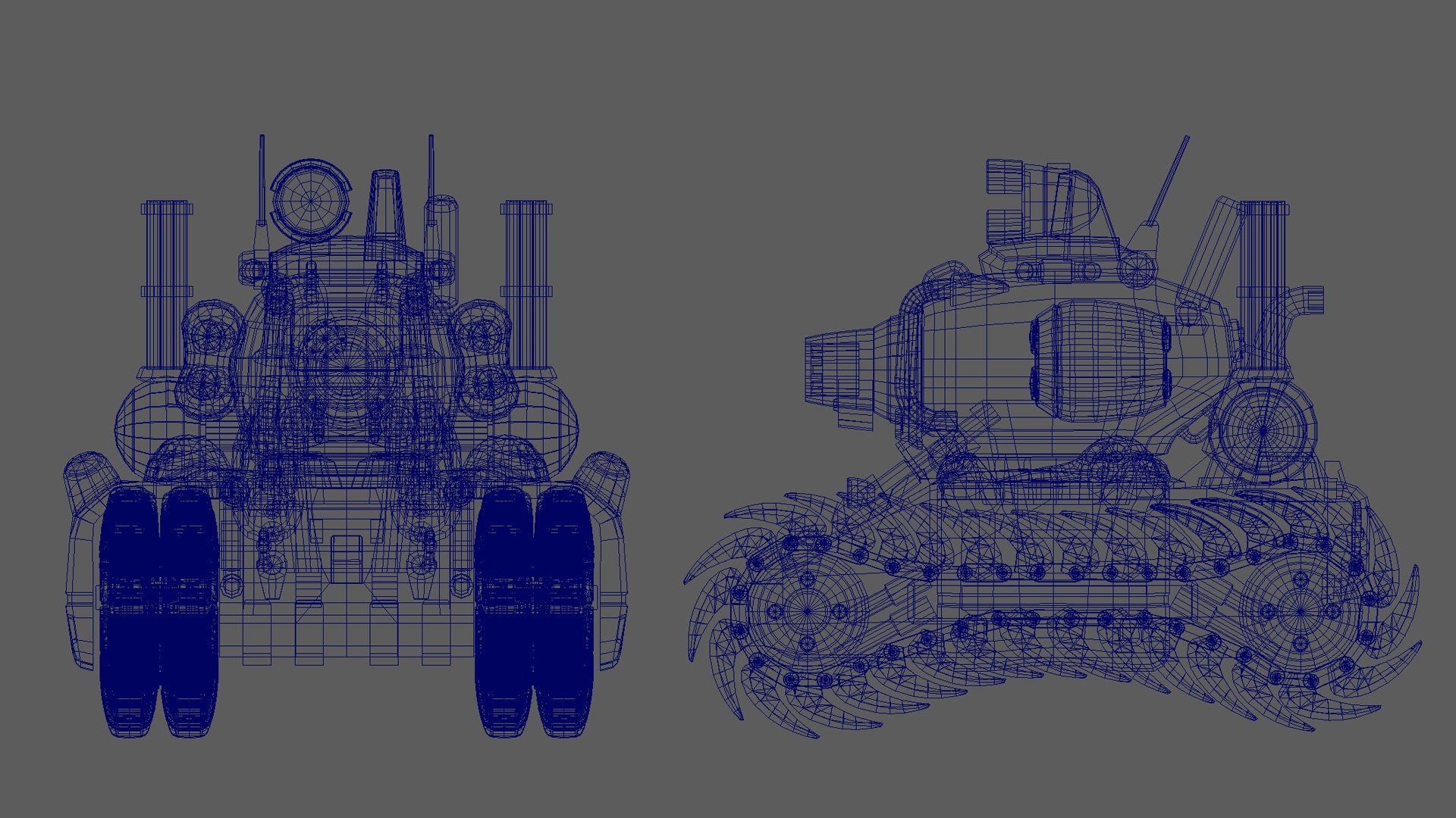 3D Metal Slug SV 001 Low-poly - TurboSquid 2144870