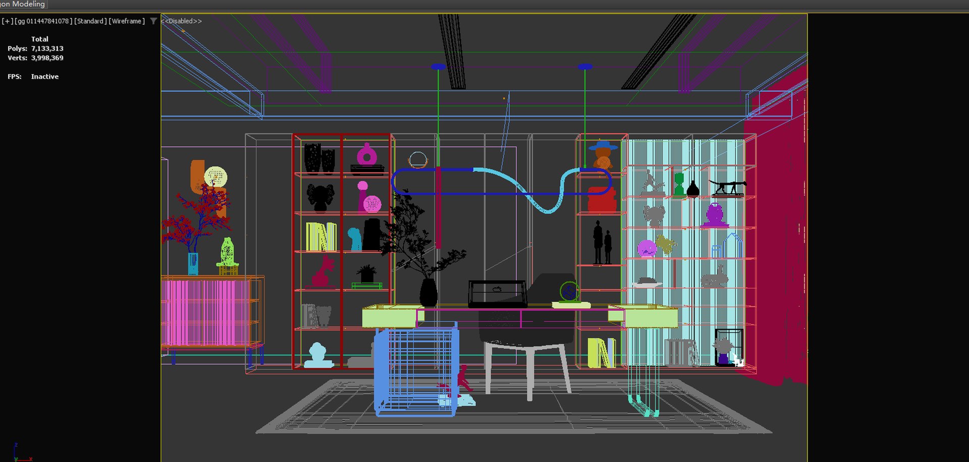 Modern Study 3D model - TurboSquid 2062184