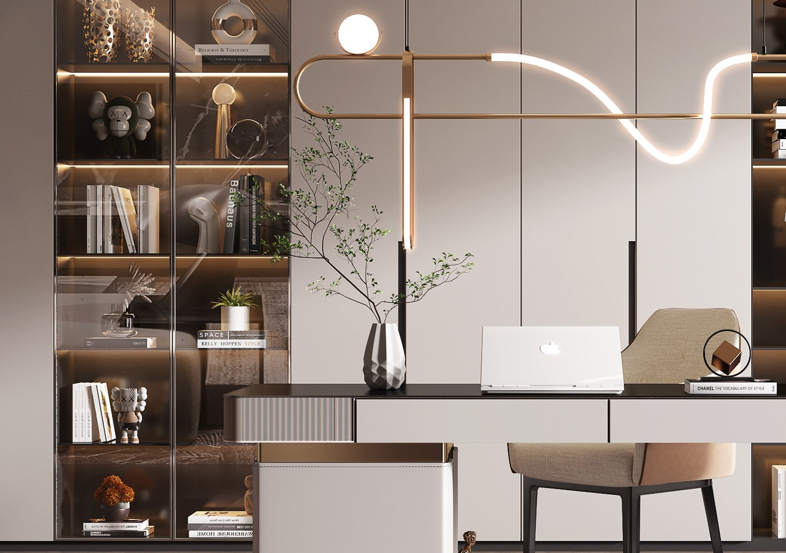 Modern Study 3D model - TurboSquid 2062184