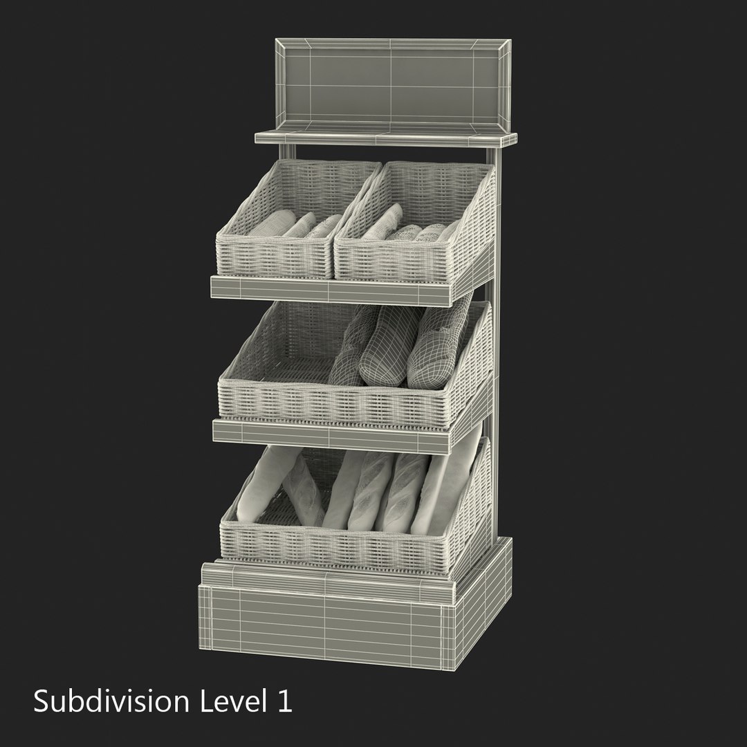 Bakery Display 2 3d Max