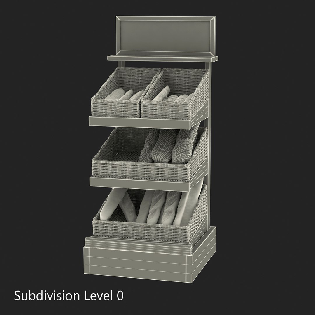 Bakery Display 2 3d Max