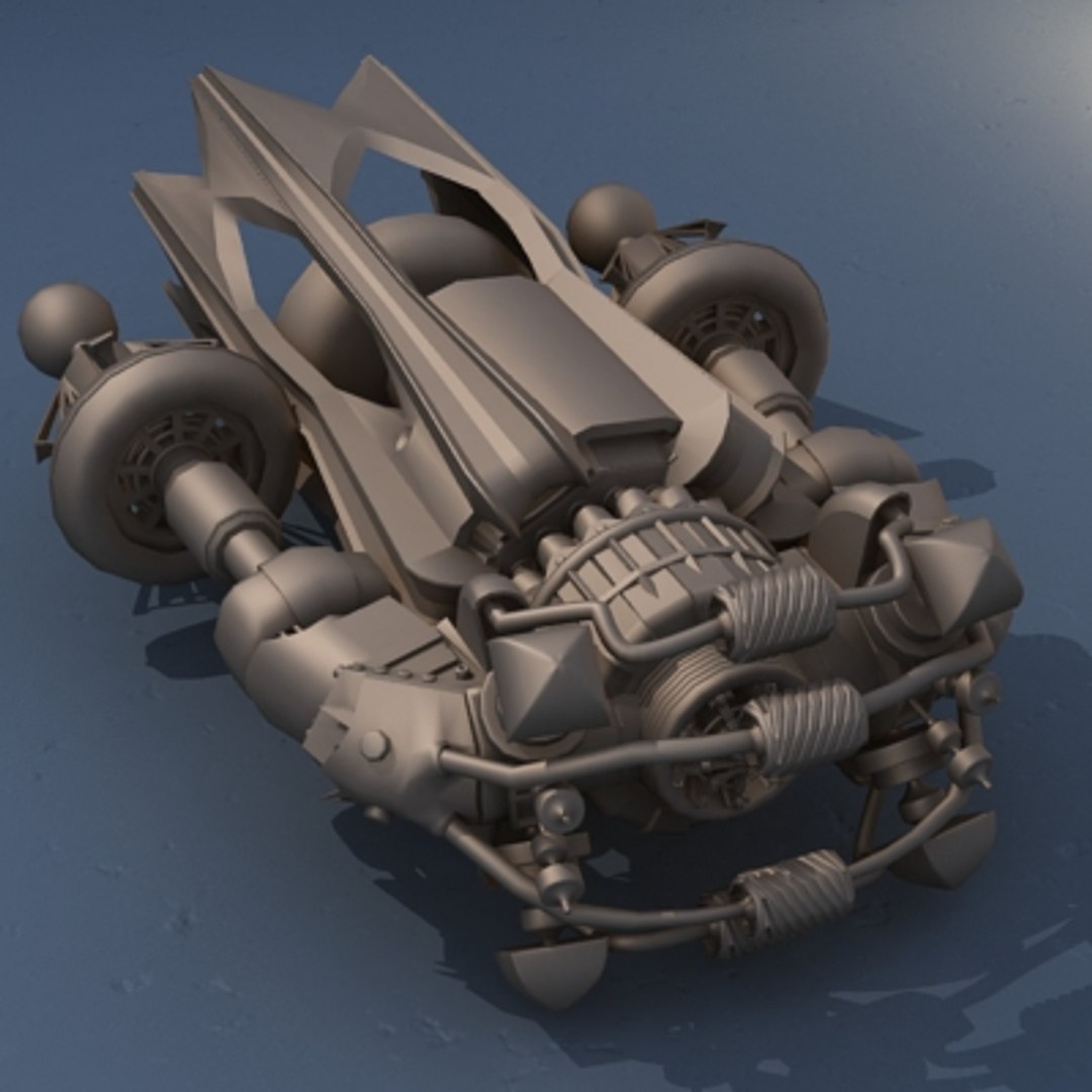 Tesla Coil Rocket 3d Model