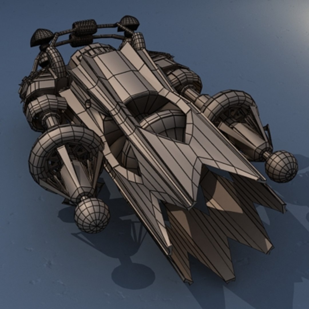 Tesla Coil Rocket 3d Model