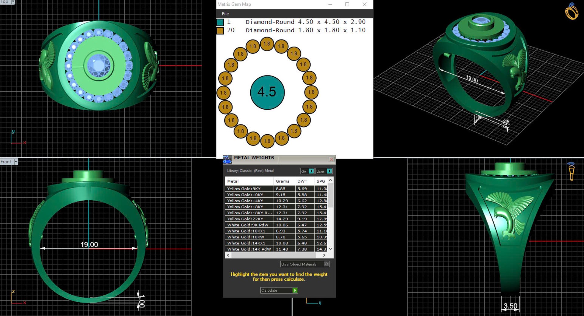 3D Men Ring 299 - TurboSquid 2329632