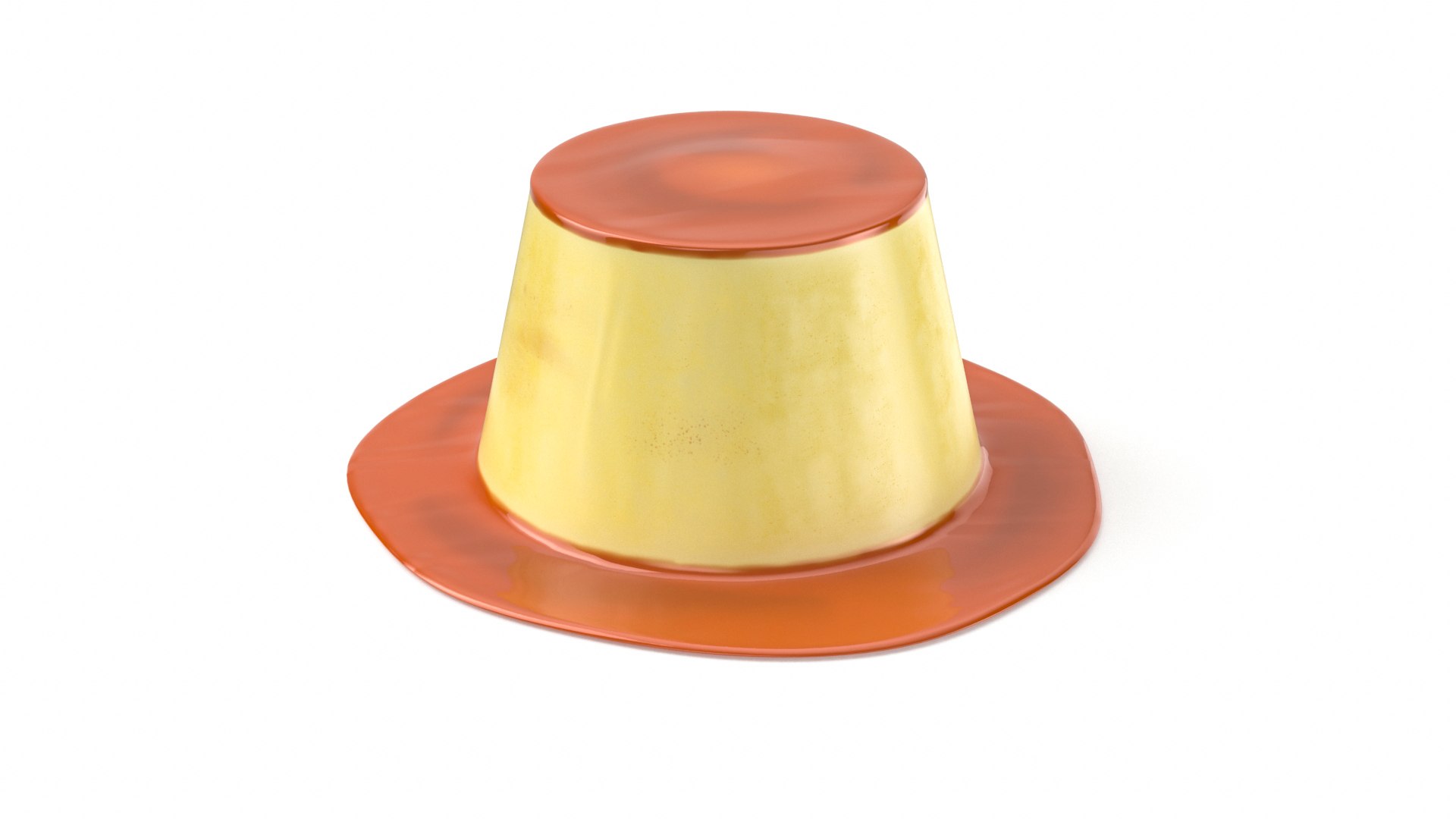 Creme Caramel Model - TurboSquid 2278596