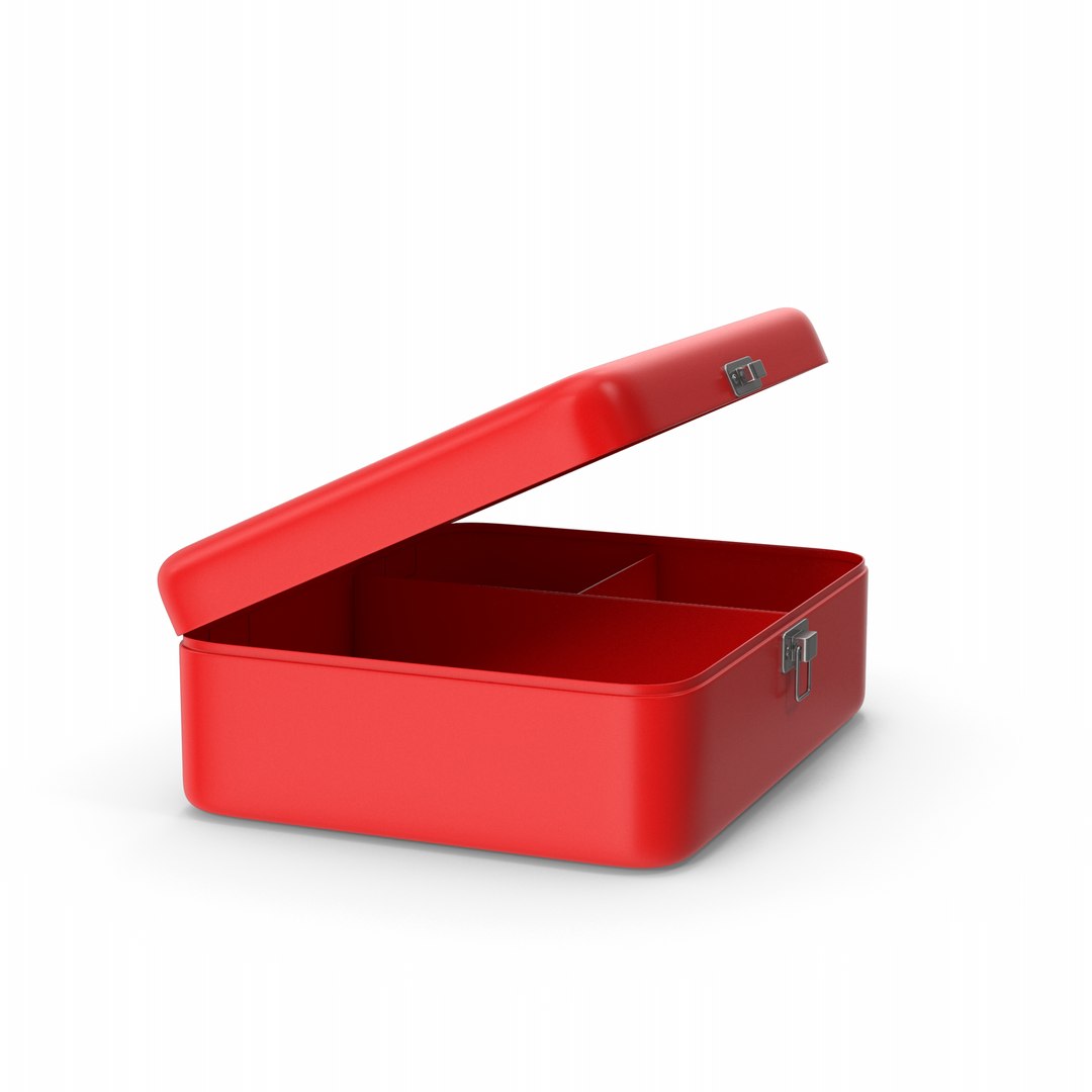 3D First Aid Box Model - TurboSquid 2190339