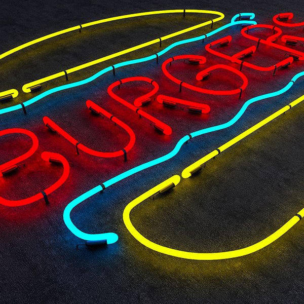 Neon sign 3D model - TurboSquid 1438385