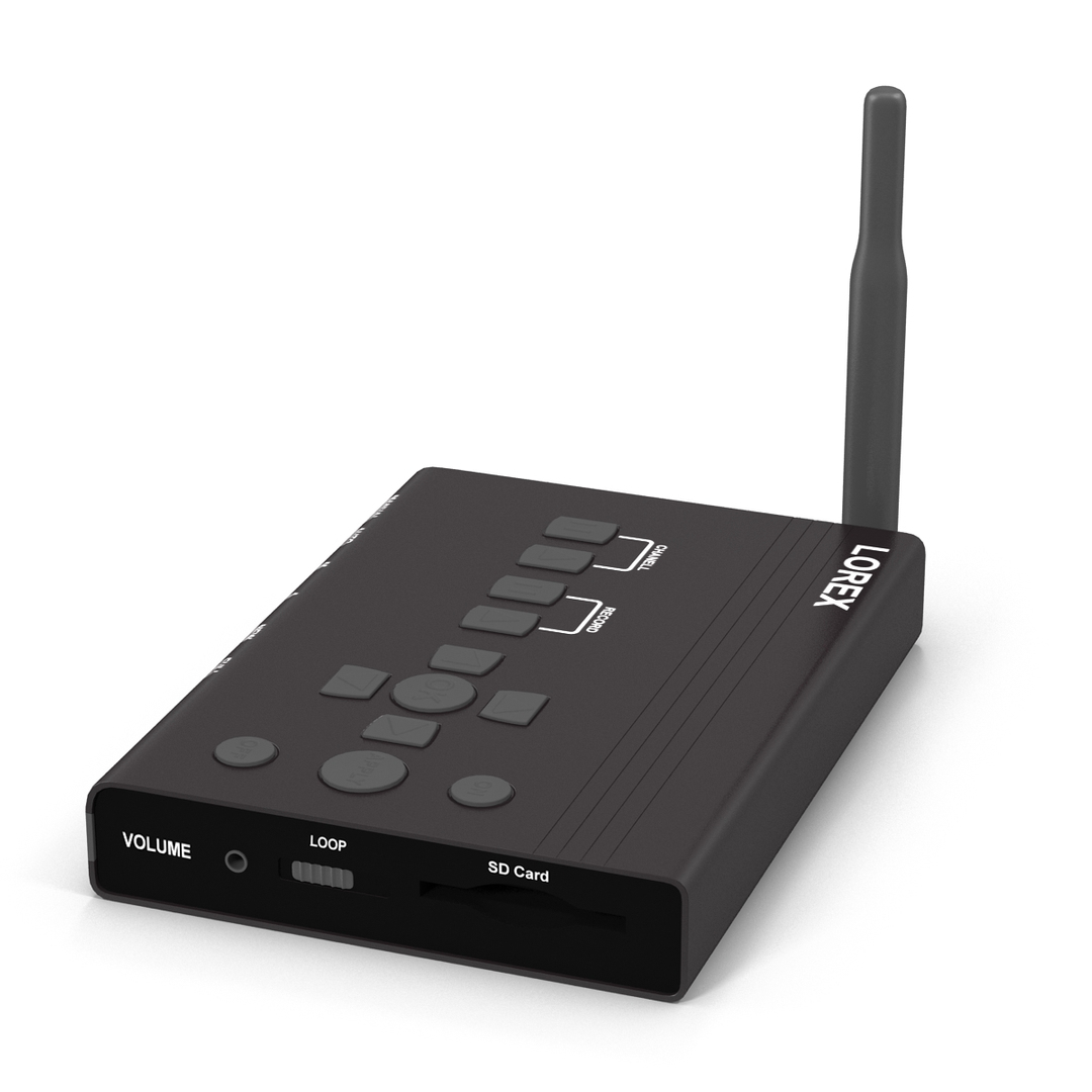 3d Model Wireless Video Recorder Lorex