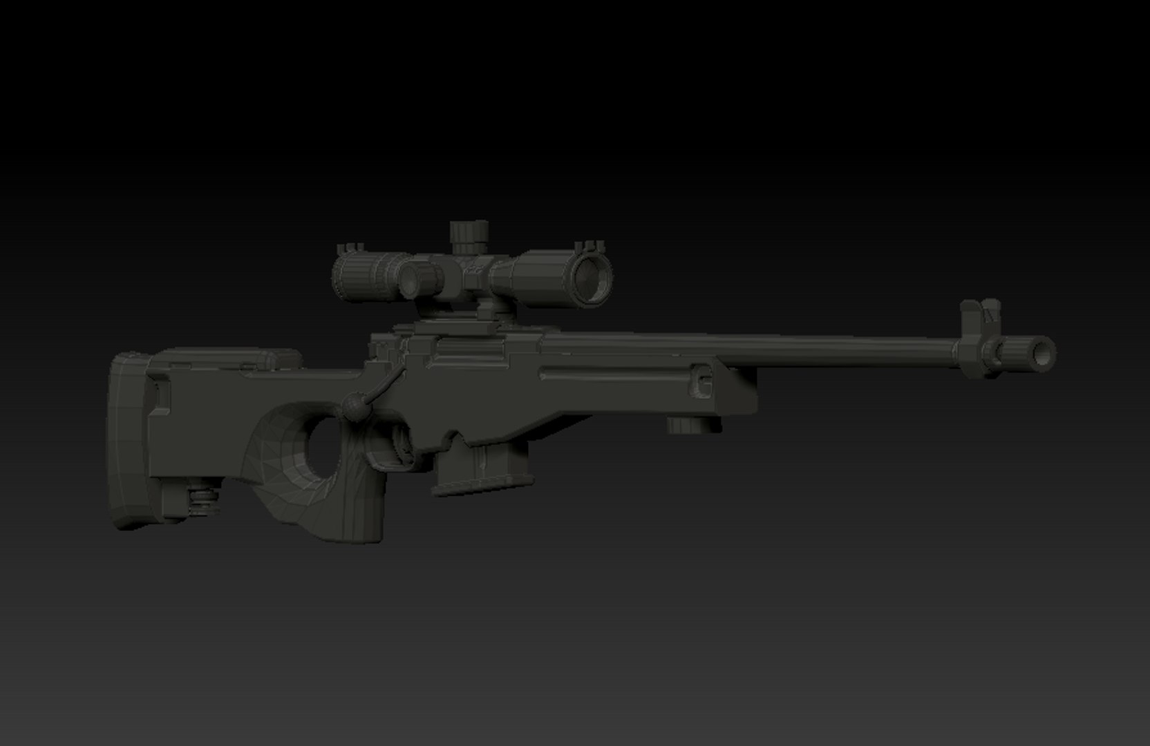 L115a3 Sniper Rifle 3D Model - TurboSquid 1245409