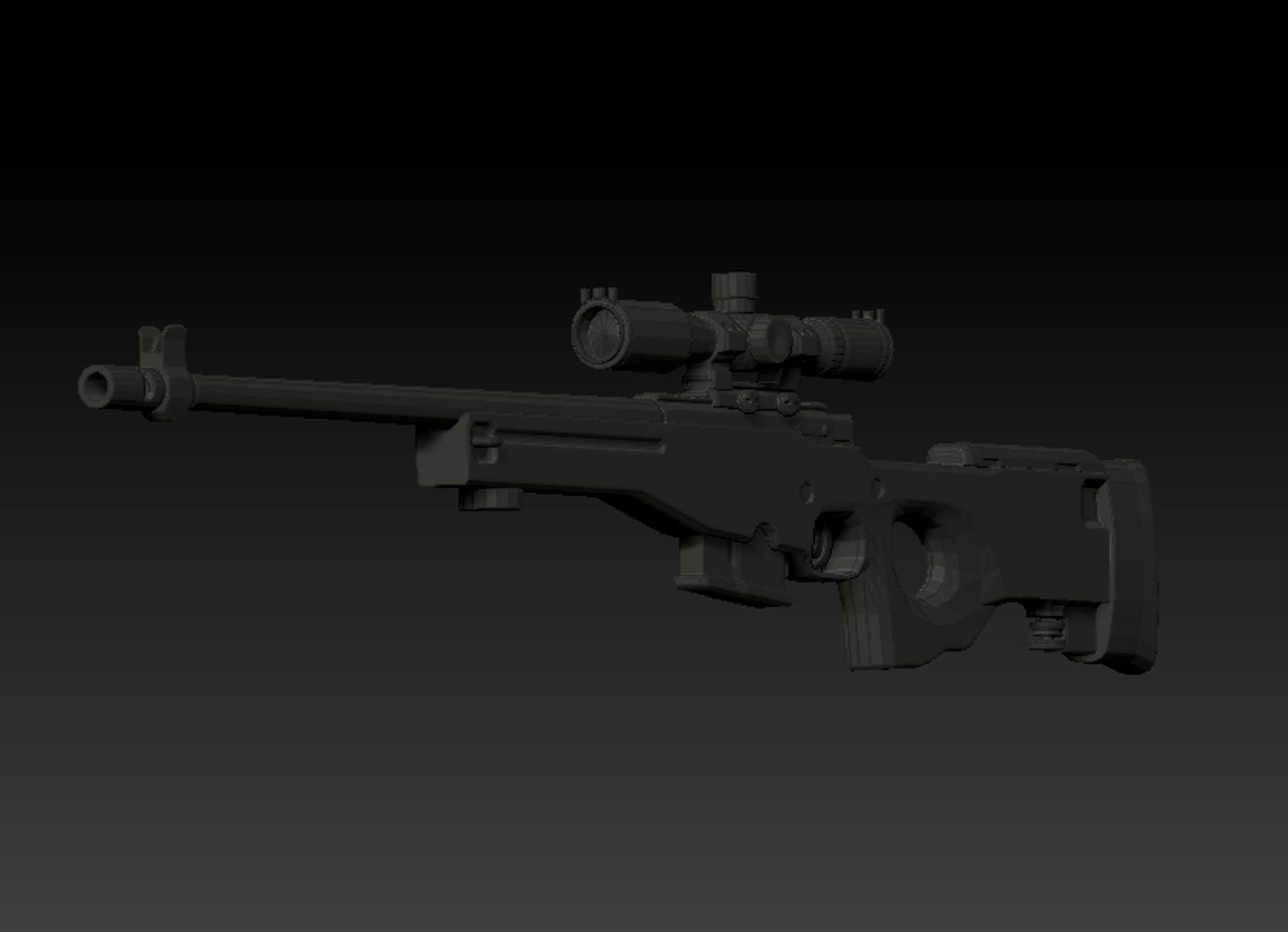 L115a3 Sniper Rifle 3D Model - TurboSquid 1245409