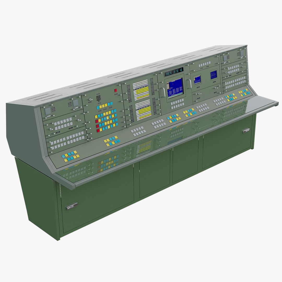 3D model Mission Contol Panel - TurboSquid 2060118