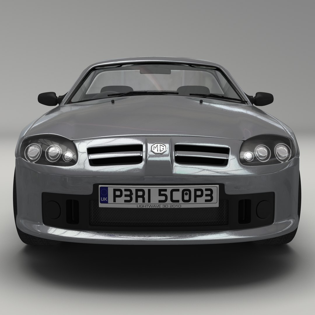 3d Mgtf British Sports Car