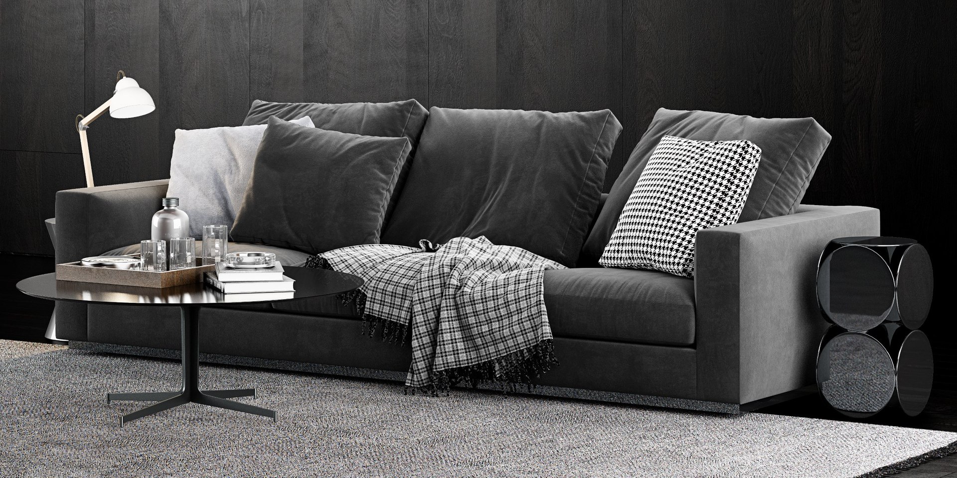 3D Minotti Andersen Line Sofa Model - TurboSquid 1593961