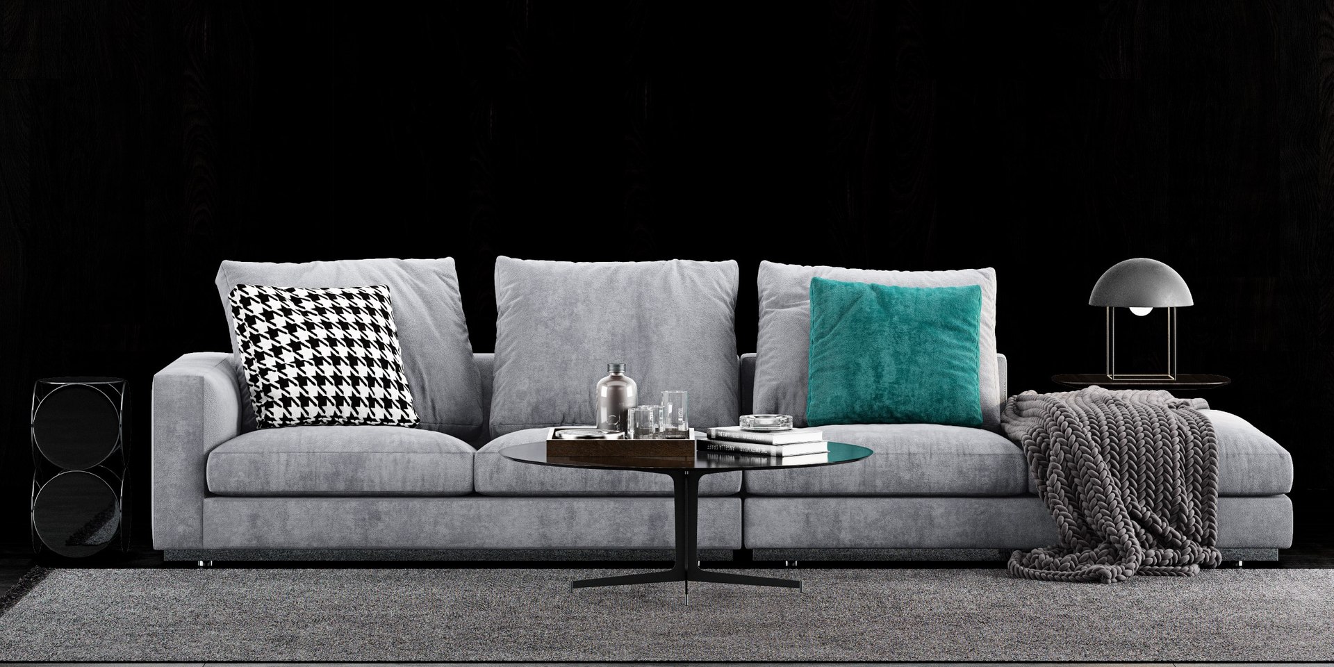 3D Minotti Andersen Line Sofa Model - TurboSquid 1593961