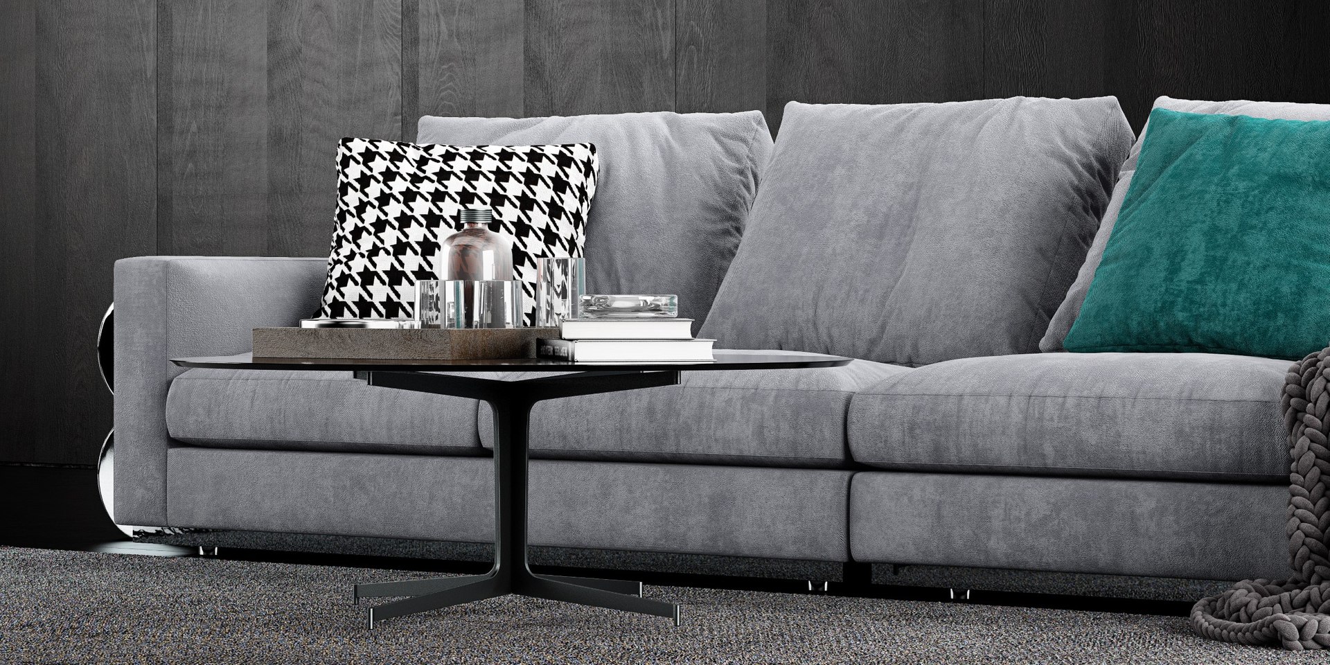 3D Minotti Andersen Line Sofa Model - TurboSquid 1593961