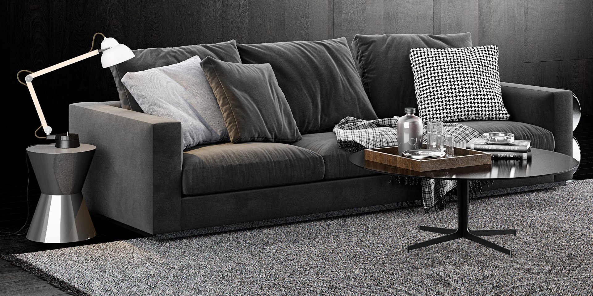 3D Minotti Andersen Line Sofa Model - TurboSquid 1593961