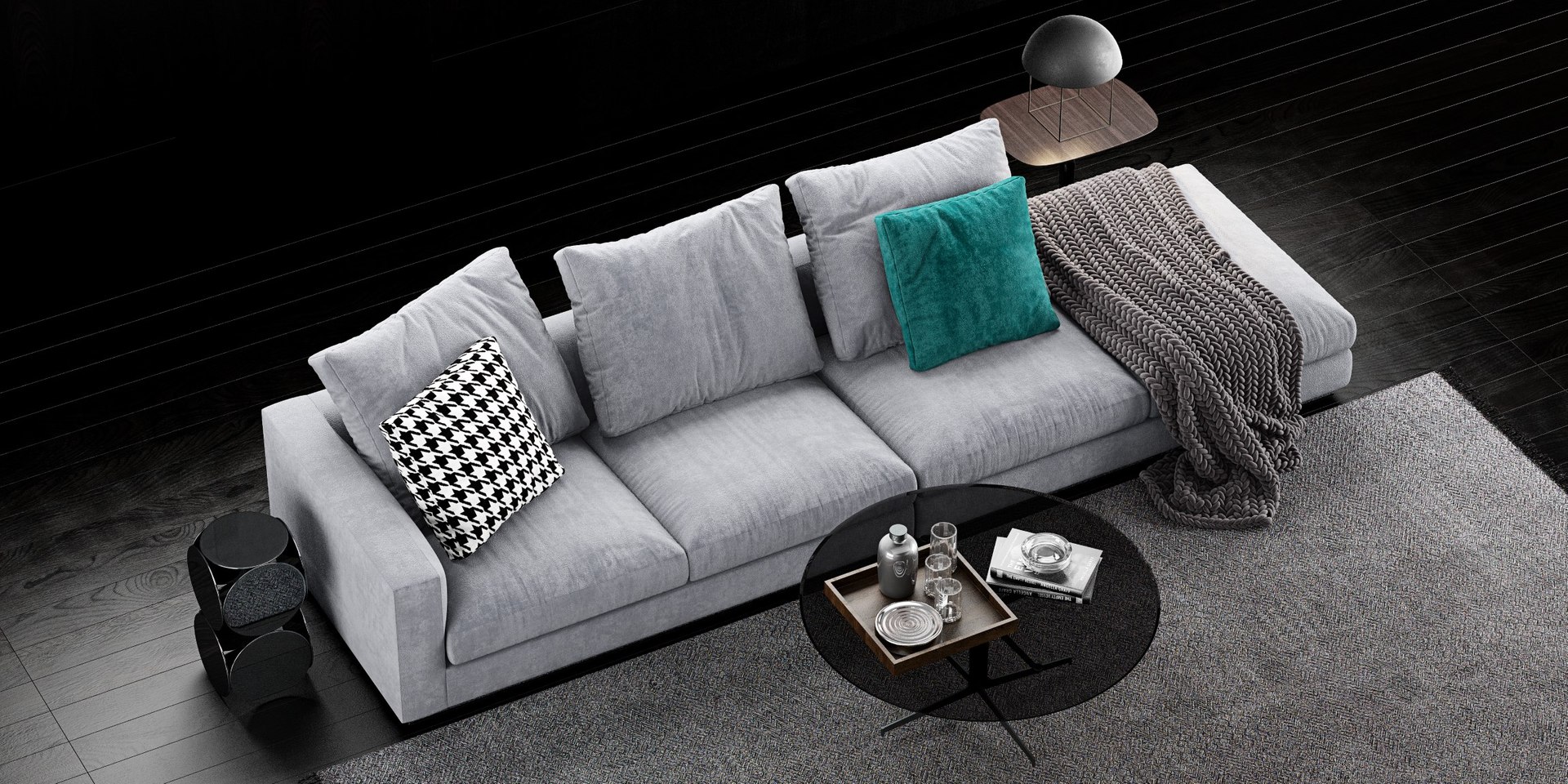 3D Minotti Andersen Line Sofa Model - TurboSquid 1593961