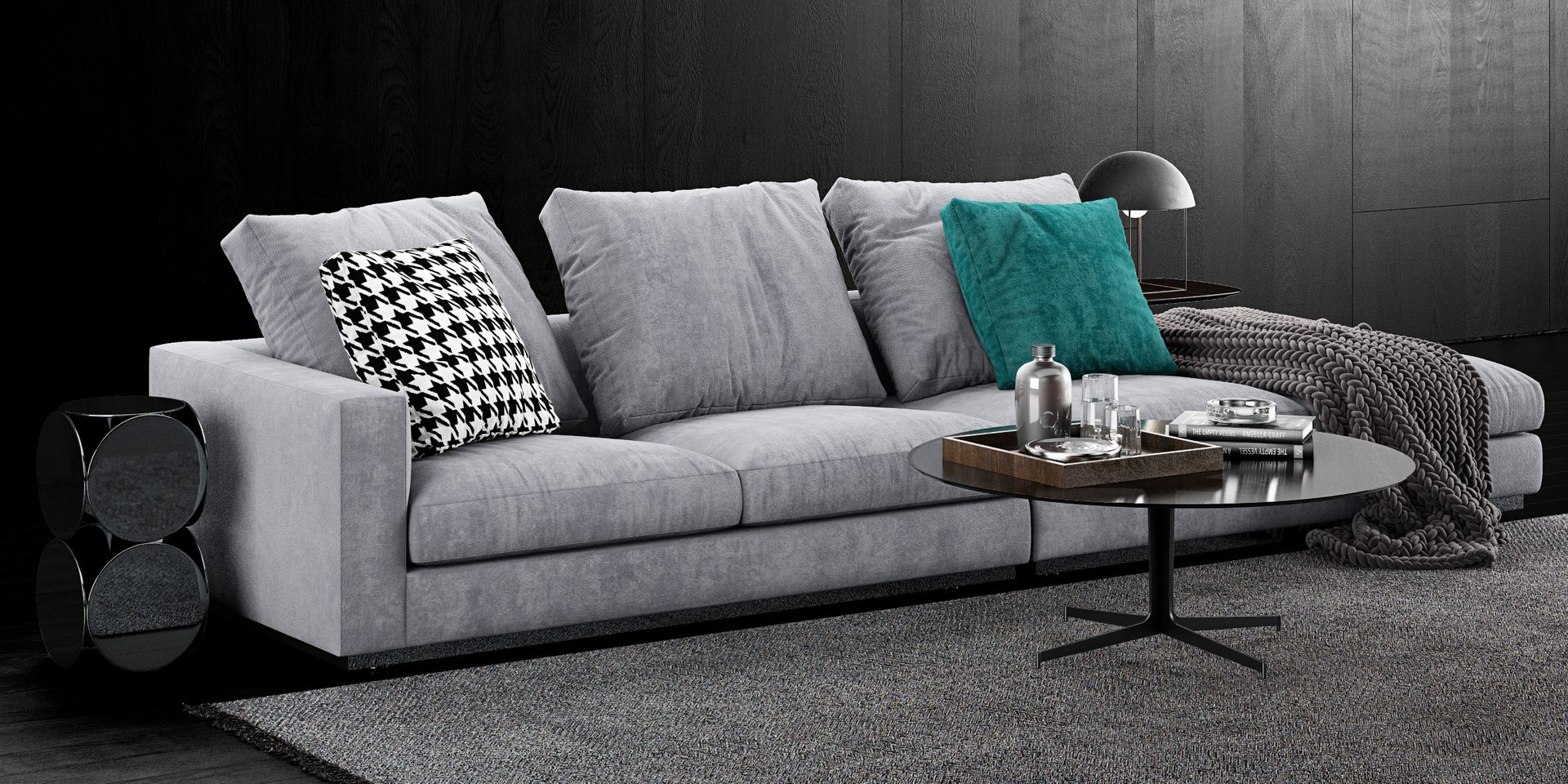 3D Minotti Andersen Line Sofa Model - TurboSquid 1593961