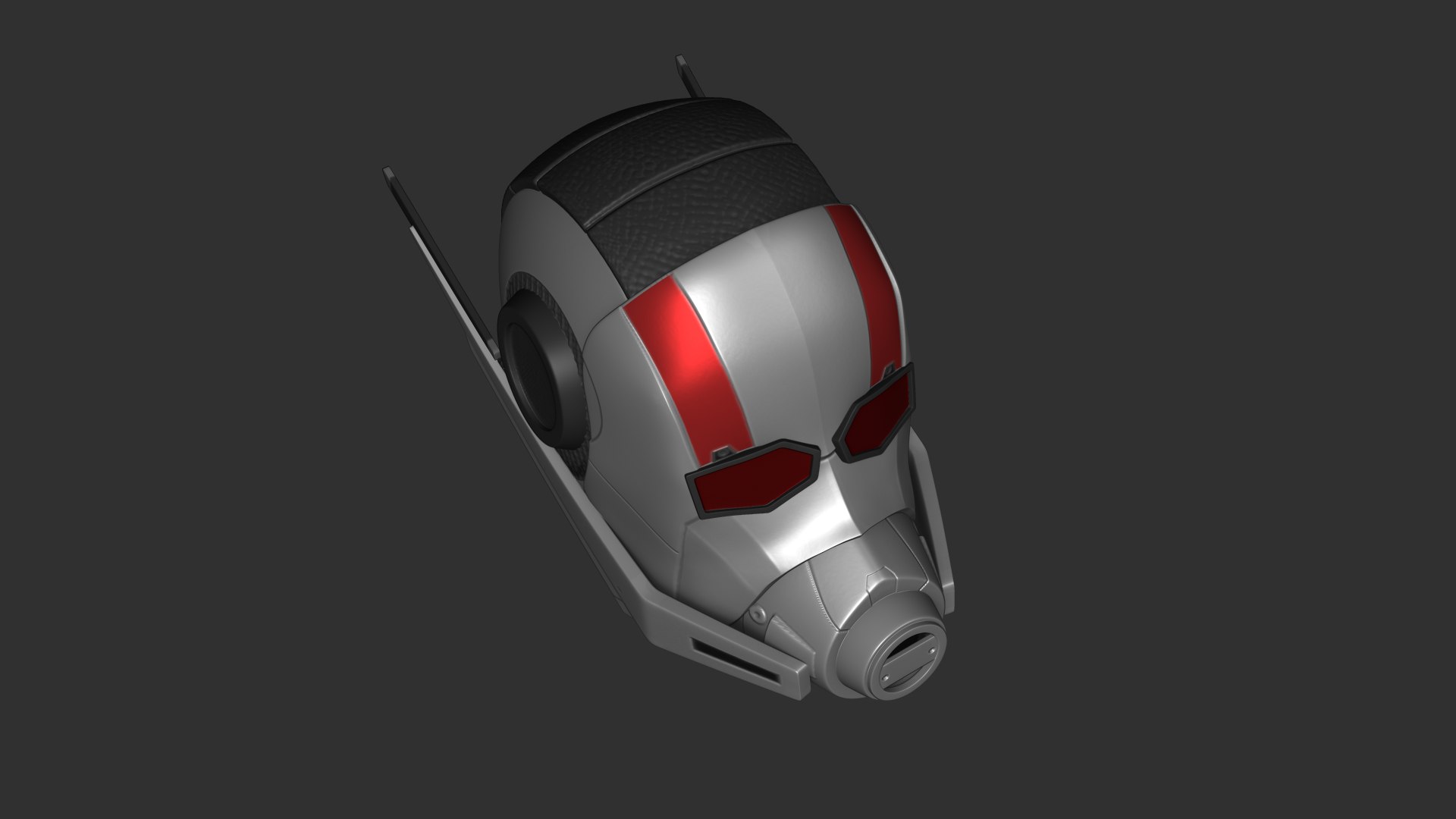 3D Antman Helmet - Character Design Model - TurboSquid 1690779