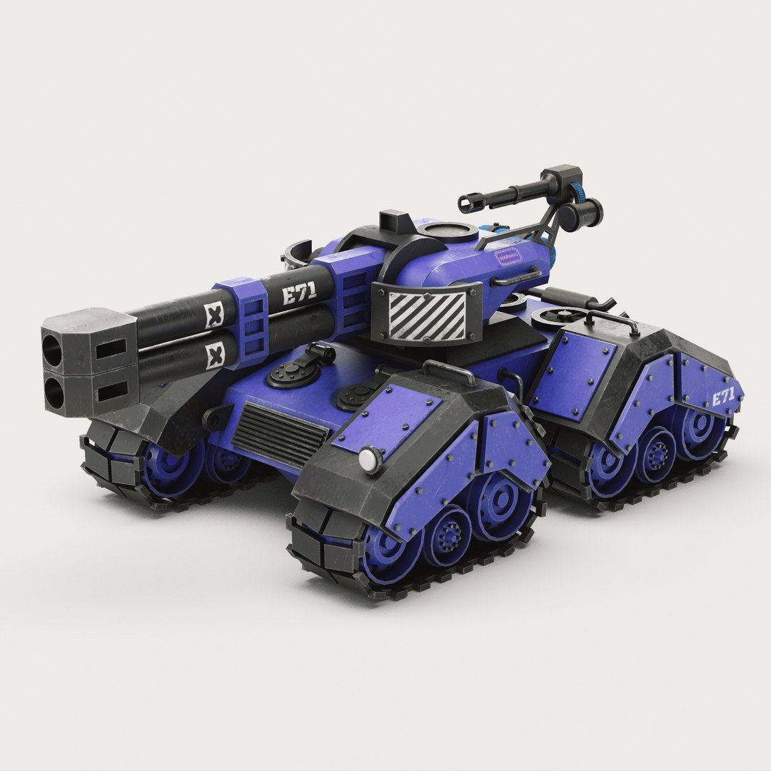 3D Concept Tank 06 - TurboSquid 1931618