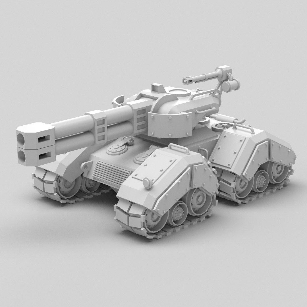 3D Concept Tank 06 - TurboSquid 1931618