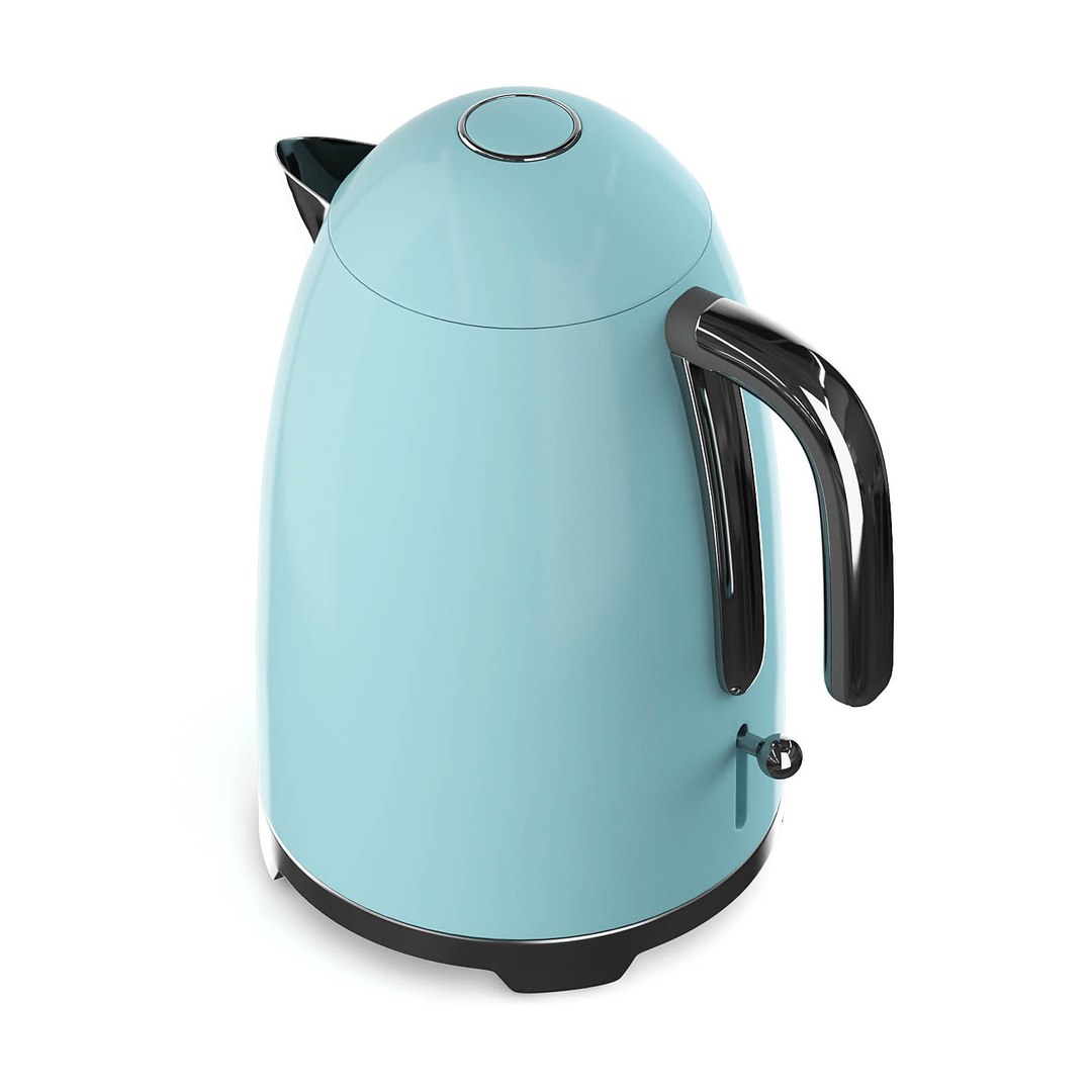 3D Cyan Electric Kettle Model - TurboSquid 1437444
