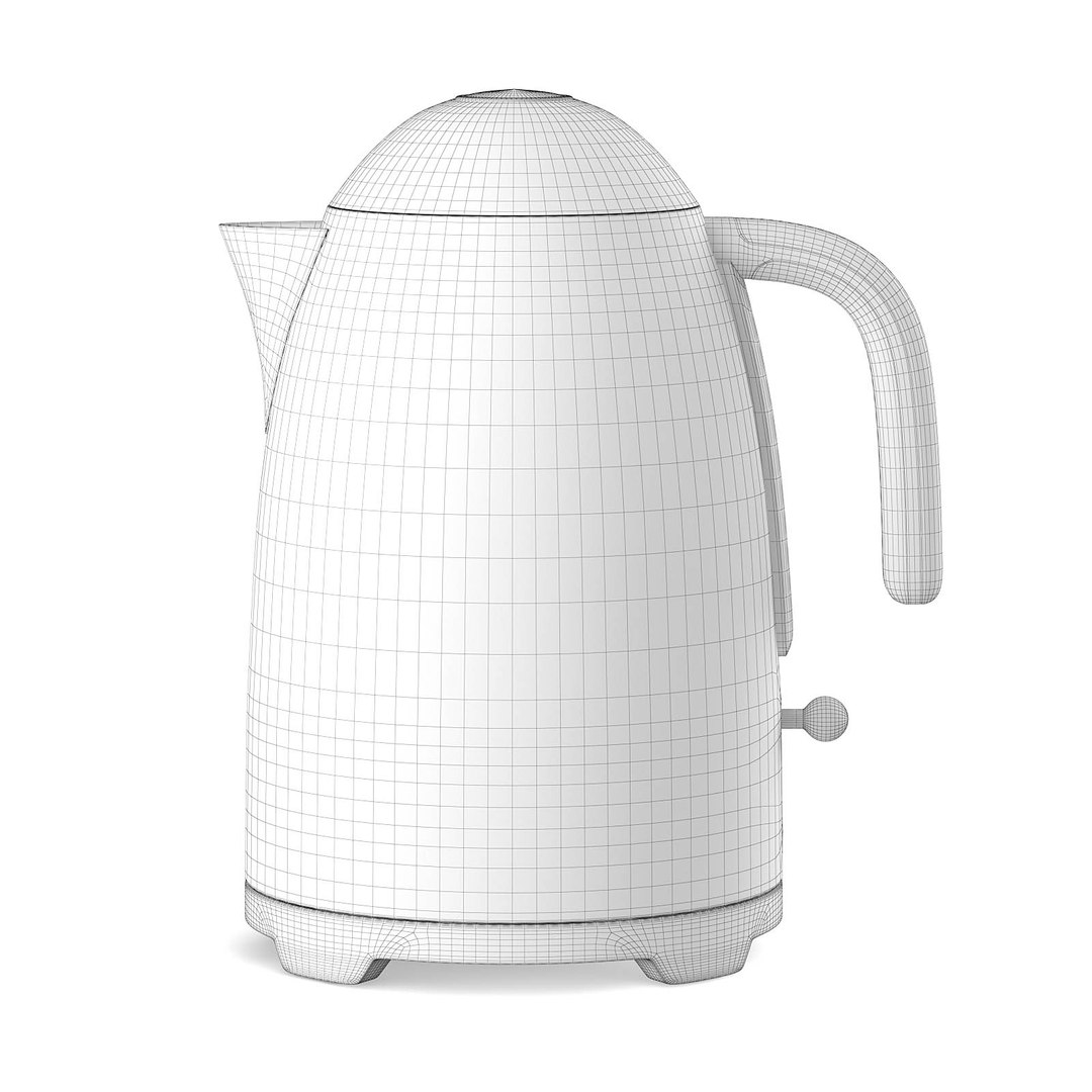 3D Cyan Electric Kettle Model - TurboSquid 1437444