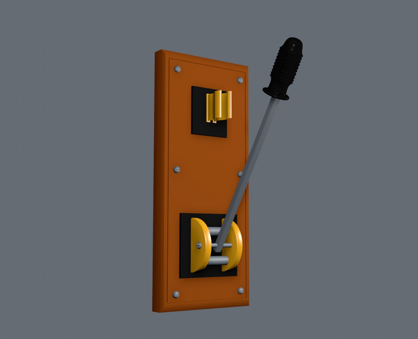 Electric Switch 3D Model - TurboSquid 1355890