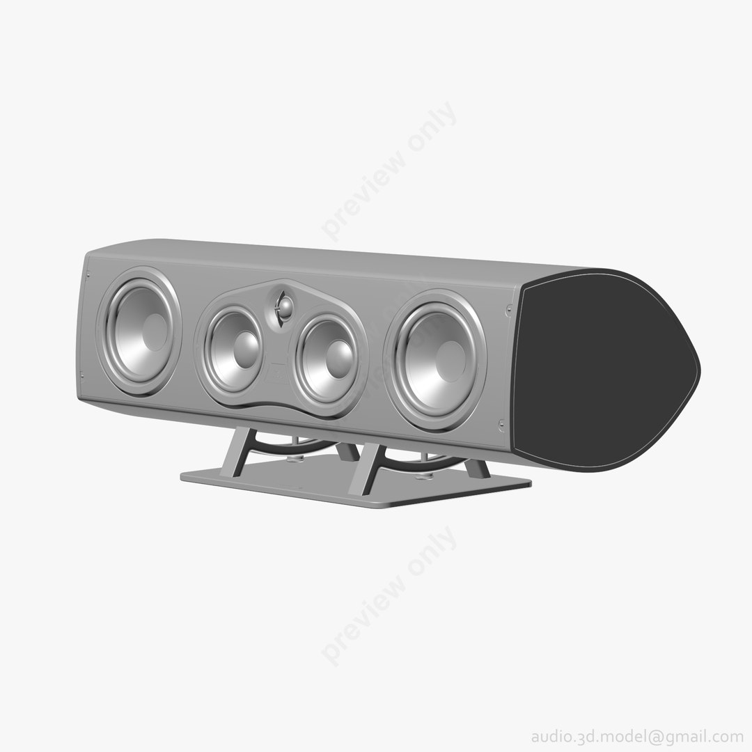 3d central sonus faber vox model