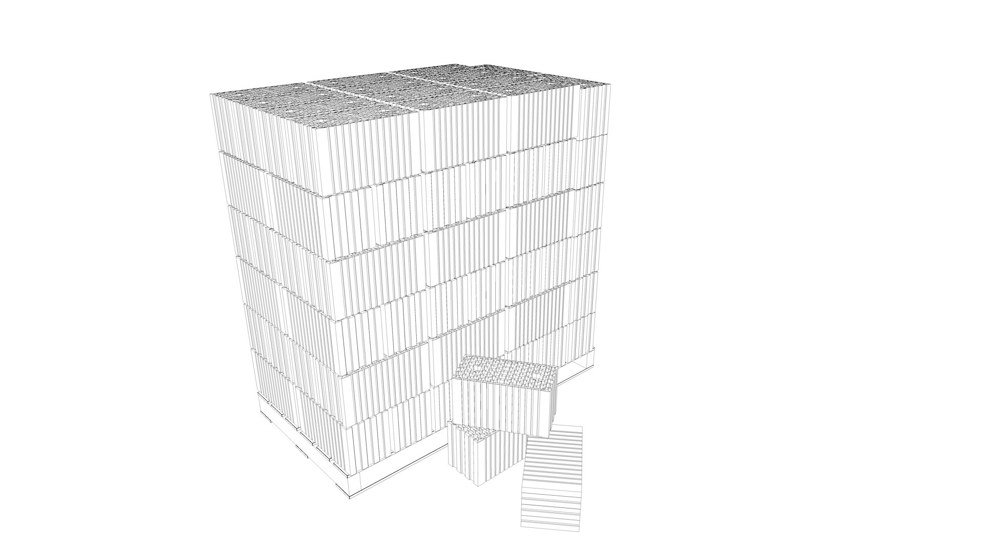 3D model brick l - TurboSquid 1530544