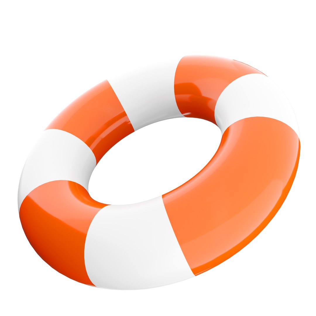 3D Rescue Life Belt Icon - TurboSquid 2055911