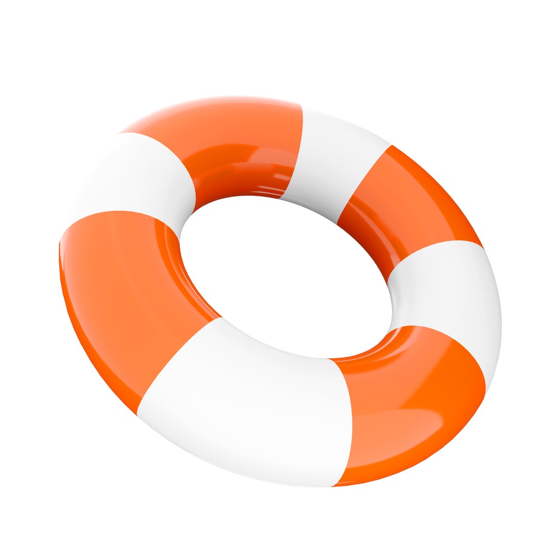 3D Rescue Life Belt Icon - TurboSquid 2055911