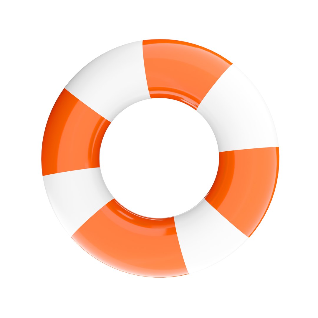 3D Rescue Life Belt Icon - TurboSquid 2055911