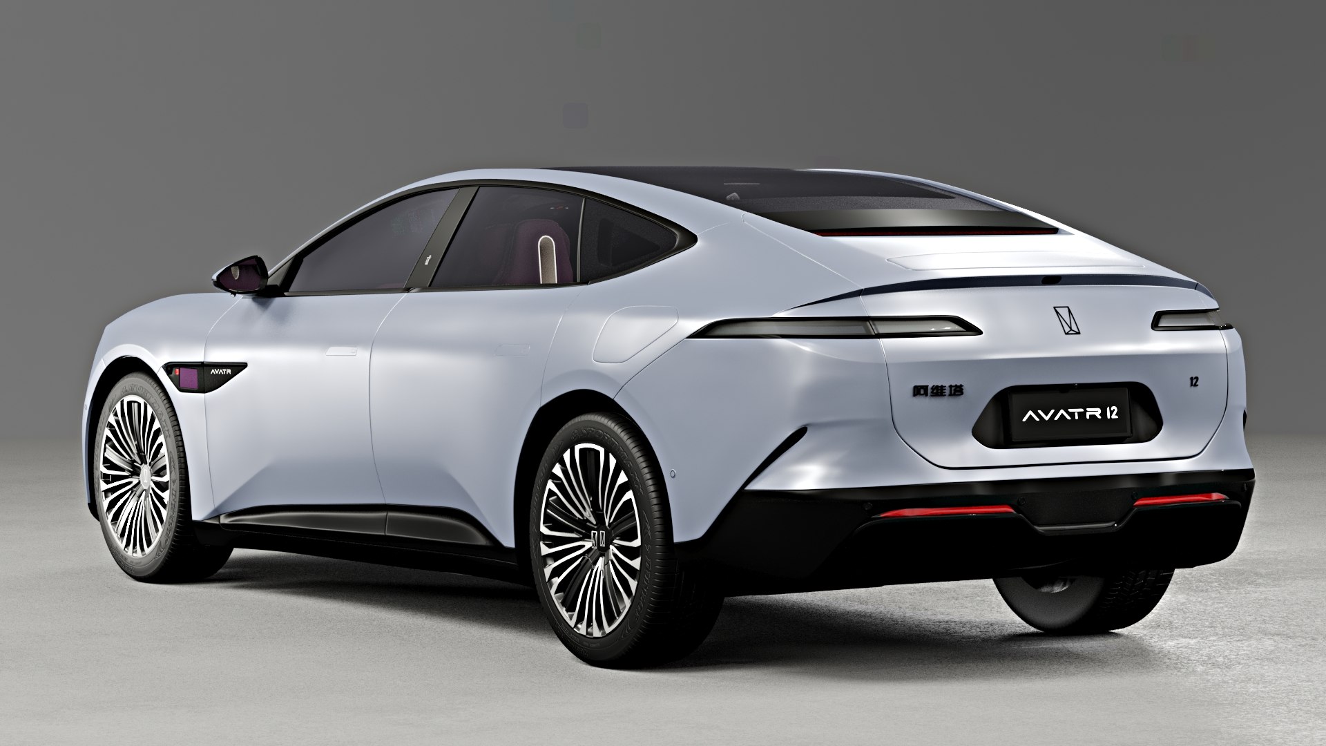 Avatr 12 EV 2025 With Interior 3D Model - TurboSquid 2386733