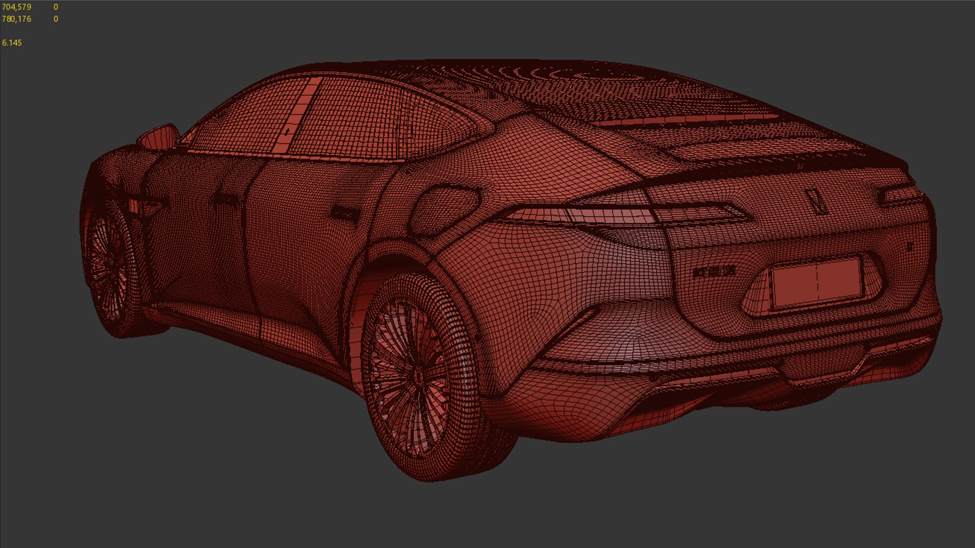 Avatr 12 EV 2025 With Interior 3D Model - TurboSquid 2386733
